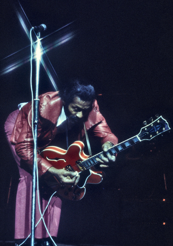 Chuck Berry Hammersmith Odeon London 1974 - Martyn Goddard Images